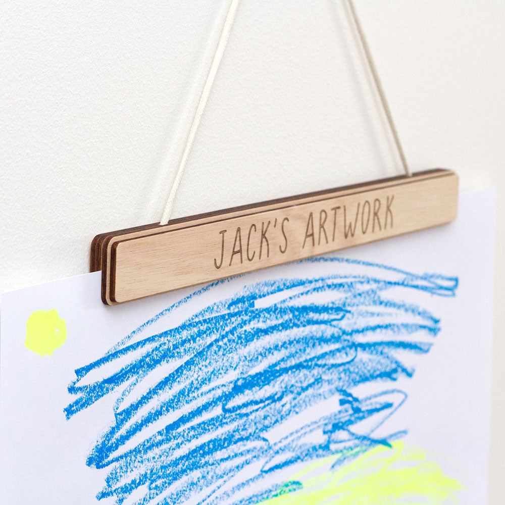 Personalised Magnetic Artwork Hanger – Minting Memories